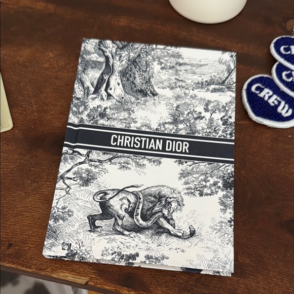 Dior | Office | Christian Dior Illustrated Notebook | Poshmark